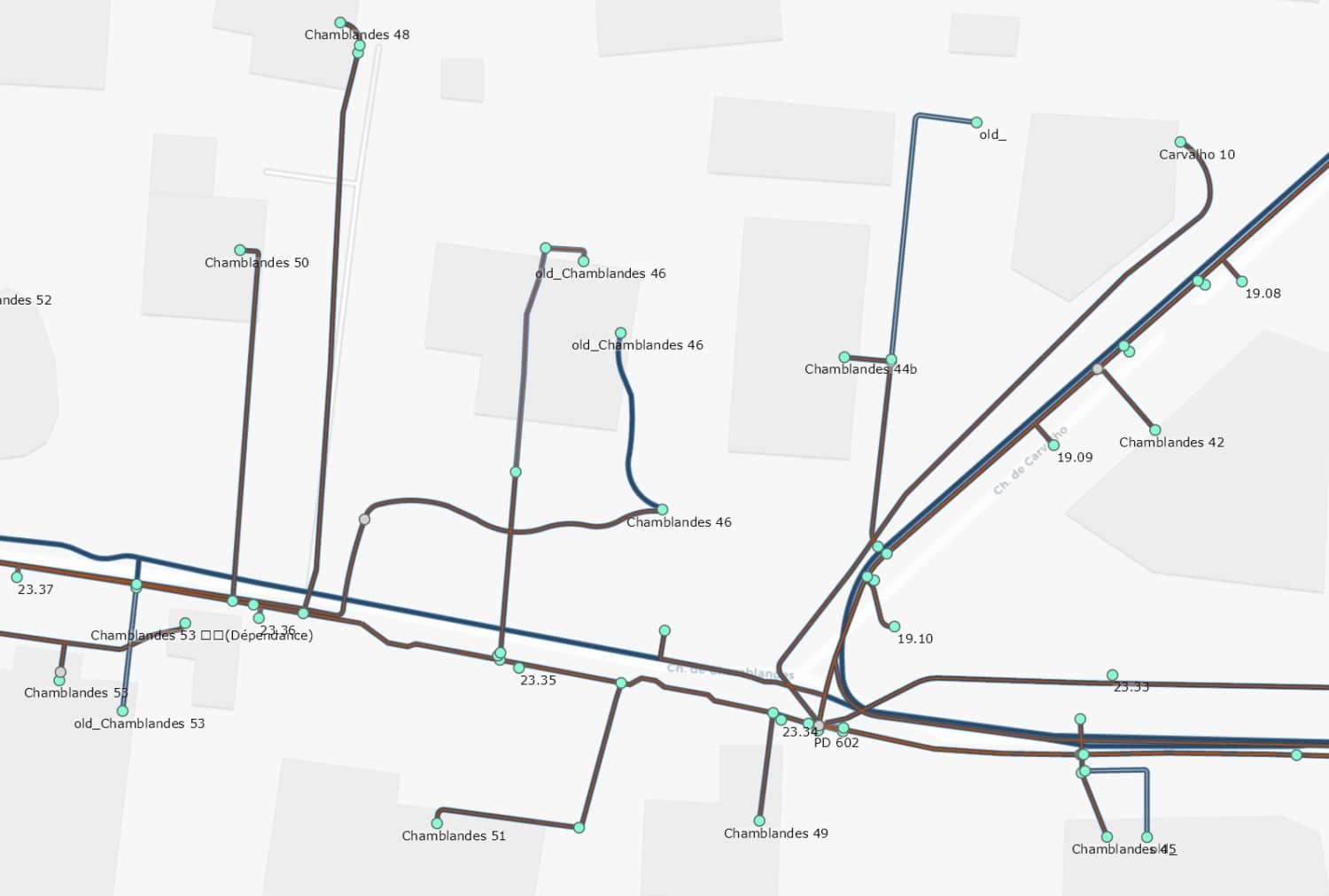 Logiciel de géographie topologique de réseau - SchemaGeo