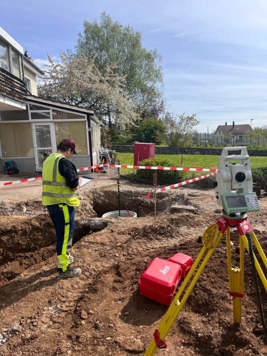 Le relevé topographique de terrain